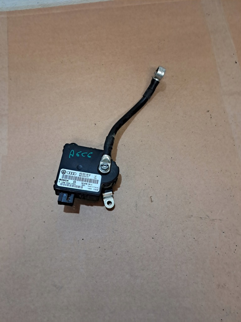 MODUŁ STEROWNIK AKUMULATORA KLEMA AUDI A6 C6 4F0915181B 4F0910181F ...