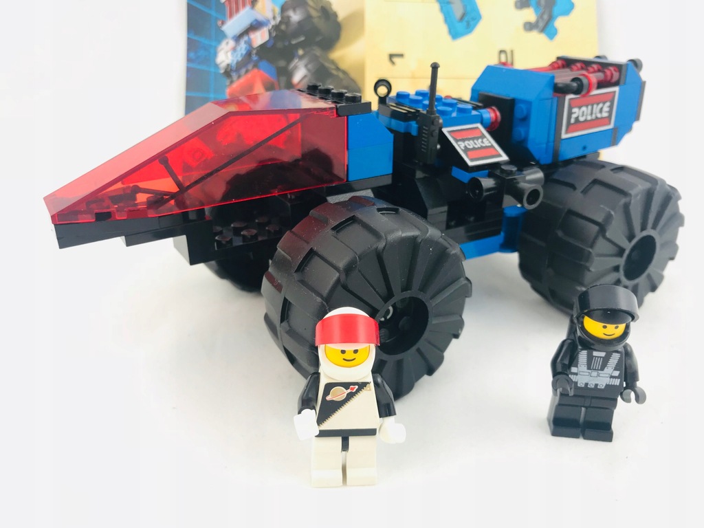 Lego Space Police 6895 Spy-Trak I - lata 80 UNIKAT - 7851499452 ...