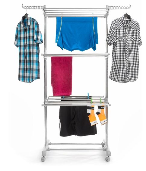 Składana Suszarka do Ubrań na Kółkach Folver - 12741692380 - oficjalne ...