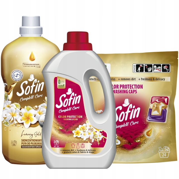 Sofin Color Protection Zestaw do Kolorowego Prania - 12912459420 - oficjalne archiwum Allegro