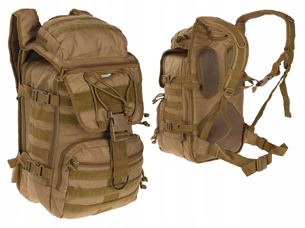 TEXAR Taktyczny PLECAK Wojskowy TRAPER 35L Coyote - 14098451701 - oficjalne archiwum Allegro