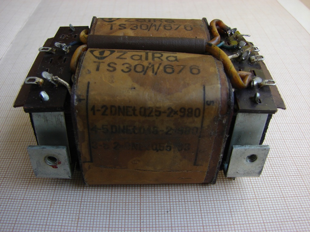 Sieciowy transformator lampowy - 14545980184 - oficjalne archiwum Allegro