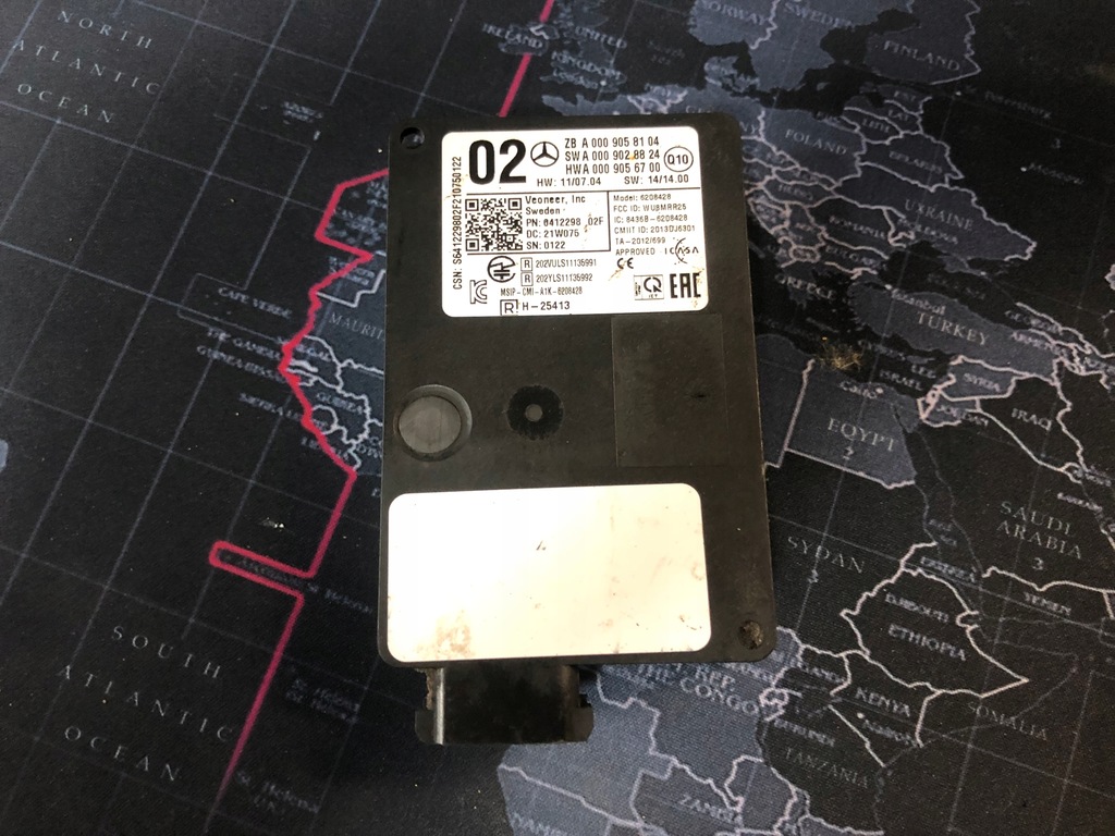 MERCEDES W166 GLE RADAR DISTRONIC 0009058104 - 12487991985 - oficjalne ...