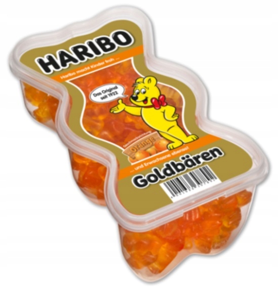HARIBO ŻELKI MISIE POMARAŃCZ PLASTIKOWY MIŚ 450G - 12301103059 ...