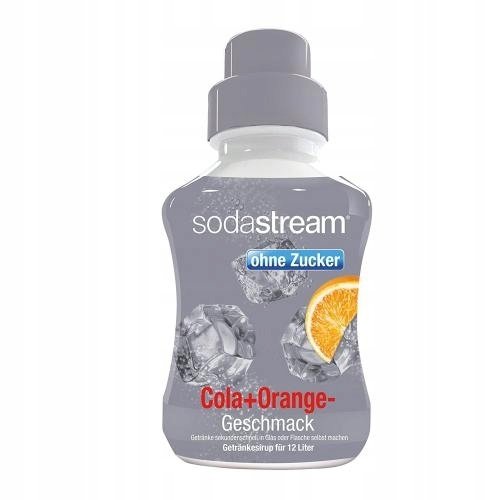SODASTREAM SYROP COLA+ORANGE ZERO CUKRU 500ml - 14414410463 - oficjalne ...