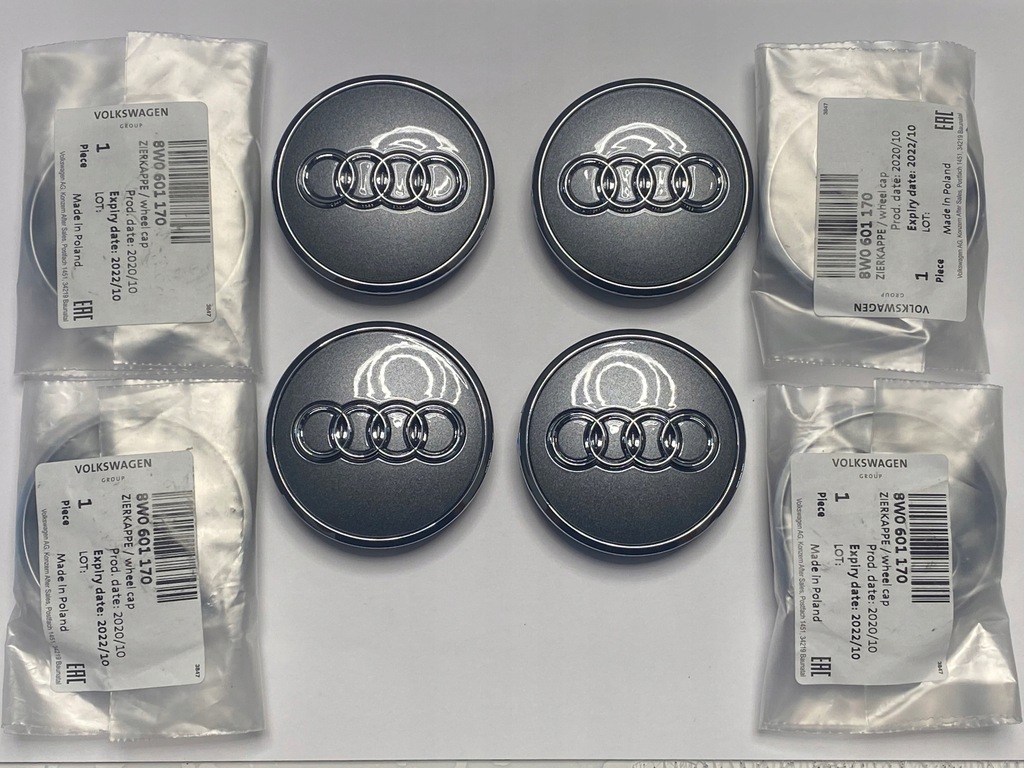 Nowe Dekielki Audi A4,A5,A6,A7,A8,Q7 8W0601170 - 11465267259 ...