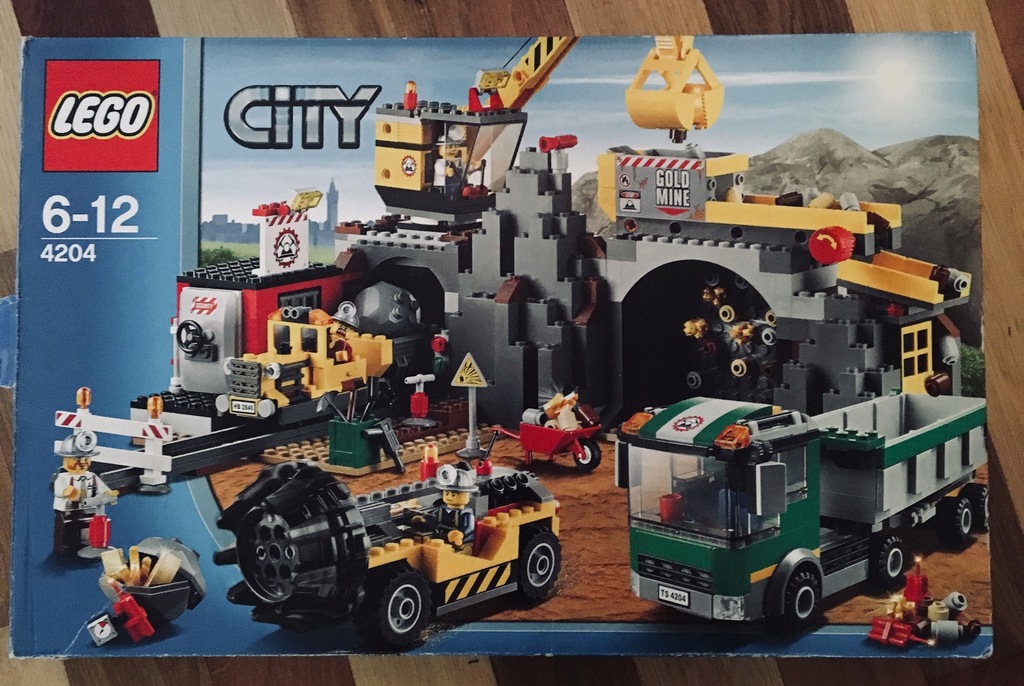 Lego CITY 4204 kamieniołom, kopalnia, jak nowy! - 7717214869 ...