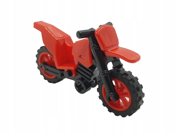 LEGO Motor / Motocykl / Bike / Kros 50860 Czerwony - 11195775269 ...