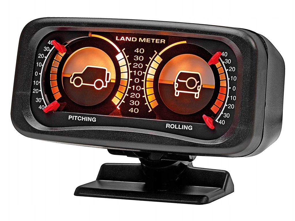 PRZECHYŁOMIERZ PODŚWIETLANY 12V INKLINOMETR 4X4 - 12477021001 ...