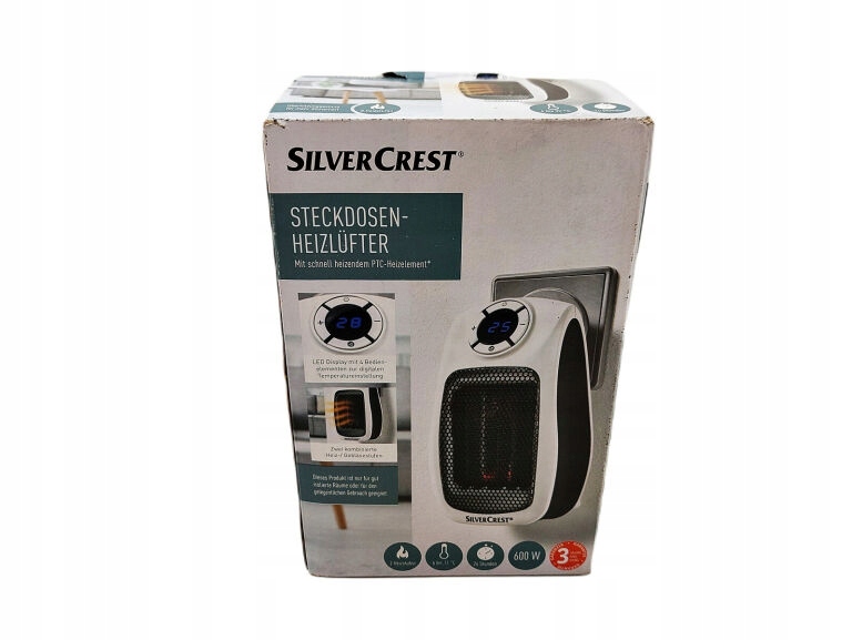 MINI GRZEJNIK DO GNIAZDKA SSH 600 B2 SILVERCREST - 12000969469 ...