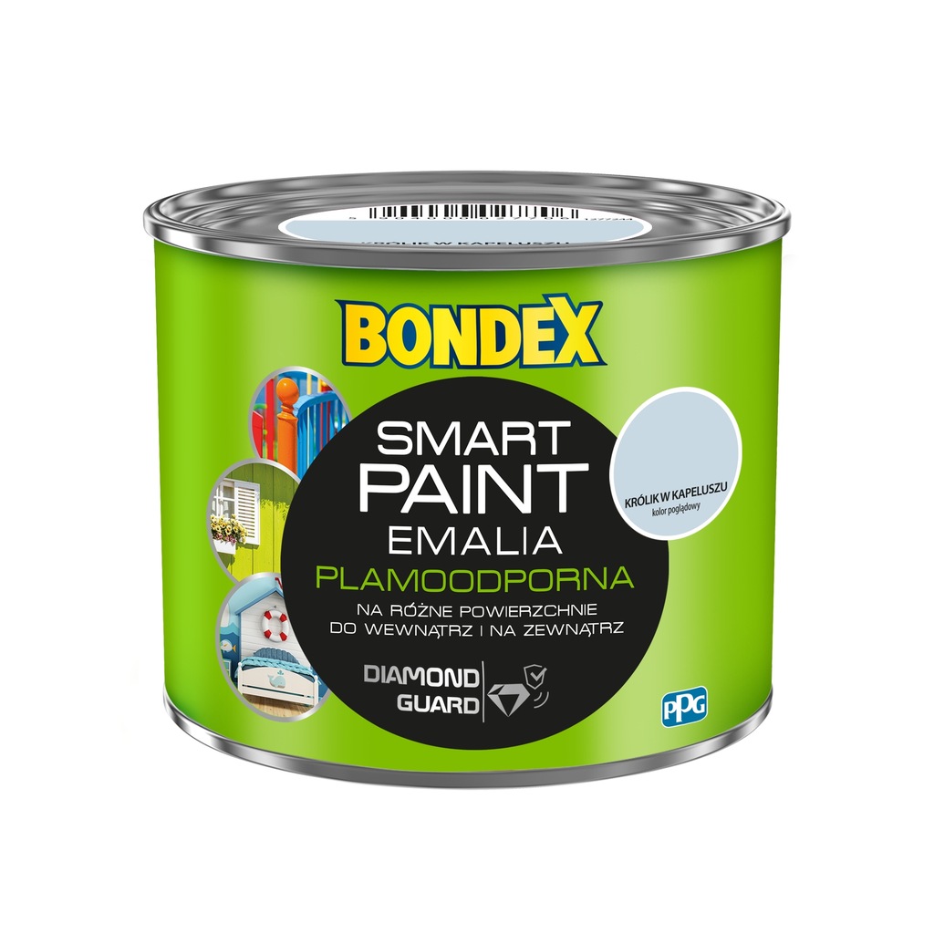 BONDEX Emalia SMART PAINT królik w kapeluszu 0,5l - 9883964449 ...