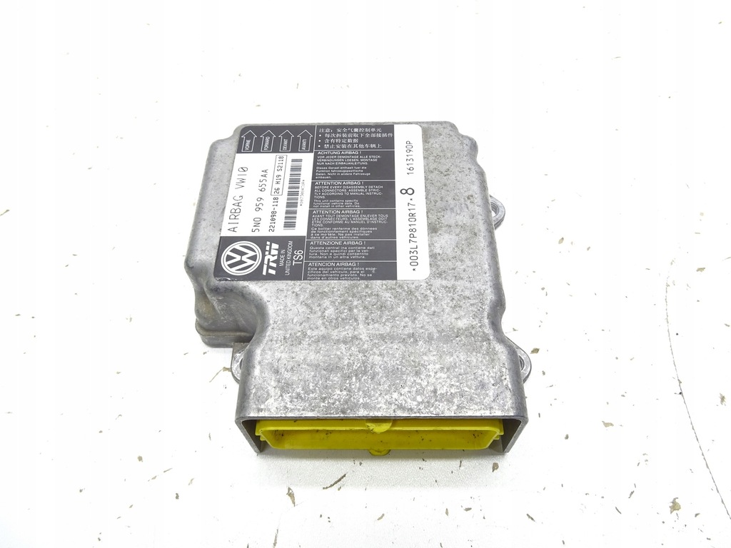 MODUŁ STEROWNIK SENSOR AIRBAG VW PASSAT B7 CC TIGUAN I 5N 5N0959655AA - 17215674229 - oficjalne ...