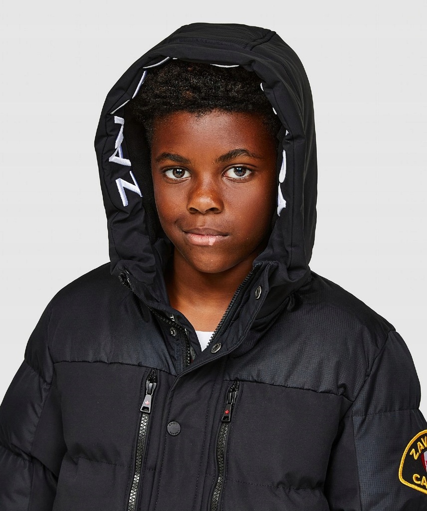 Zavetti Canada ilw LOGO KURTKA PARKA RAFFINO KAPTUR PIKOWANA 164 XTR ...