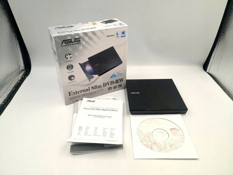NAPED ASUS EXTERNAL SLIM DVD-RW SDRW-08D2S-U - 11637743549 - oficjalne ...
