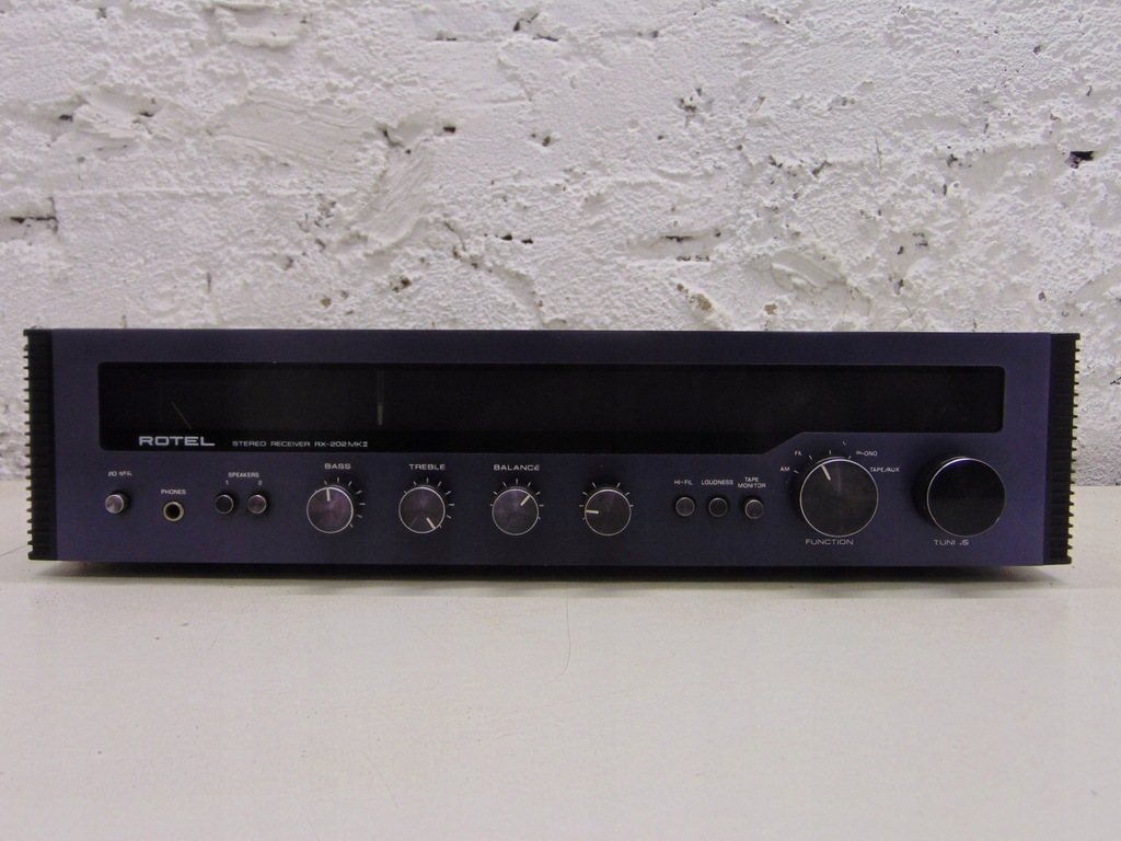 ROTEL RX 202 MKII AMPLITUNER VINTAGE - 13626732971 - oficjalne archiwum ...