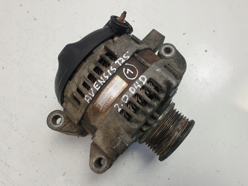 Toyota Avensis T25 2.0 D4D ALTERNATOR 27060-0G011 - 13163525299 ...