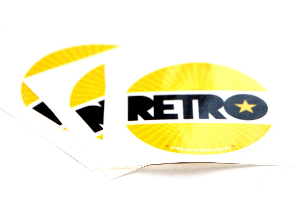 Naklejka naklejki PRL style model RETRO - 6798241418 - oficjalne ...