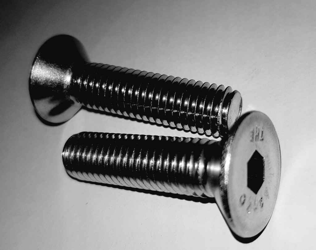 M4x60 ŚRUBA IMBUSOWA 7991 NIERDZEWNA A2 STOŻEK 5sz - 9046751882 - oficjalne archiwum Allegro