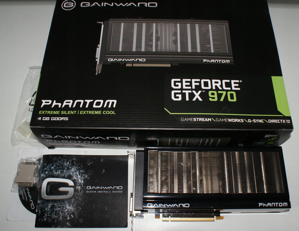 GAINWARD GTX 970 OC PHANTOM 4GB GDDR5 BOX - 7597022242 - oficjalne ...