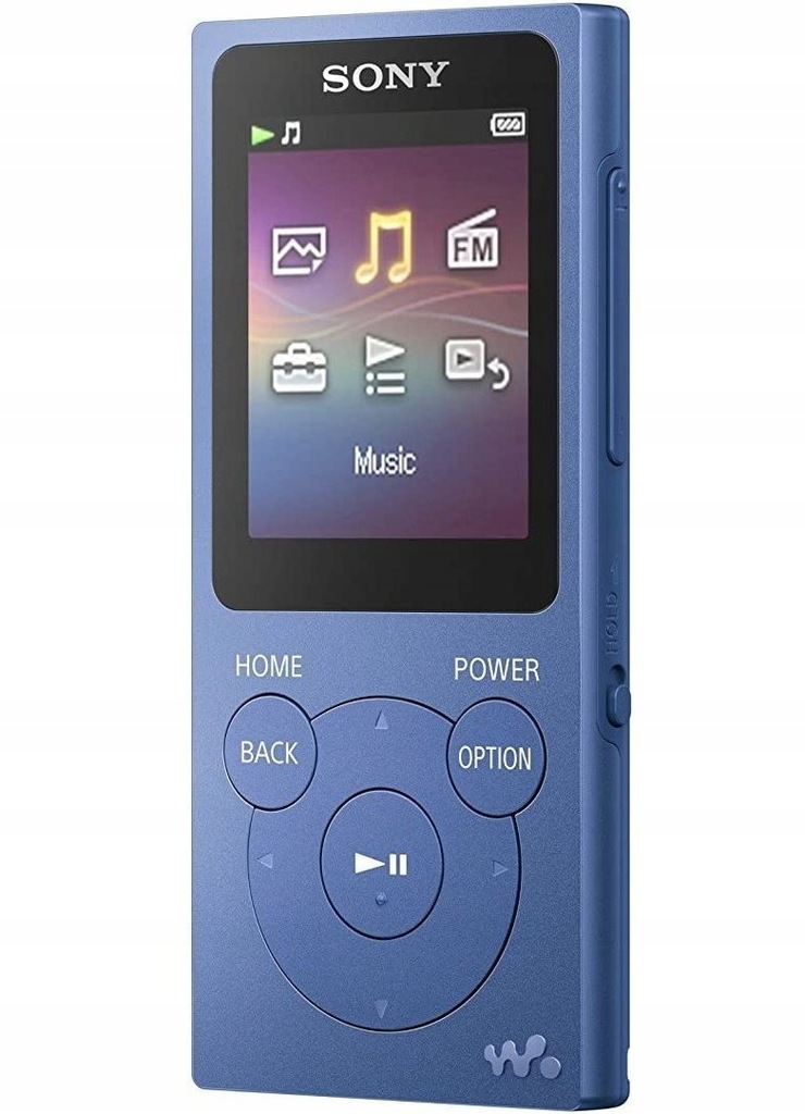 Odtwarzacz MP3 Sony Walkman NW-E393 4GB niebieski - 12882615992 - oficjalne archiwum Allegro
