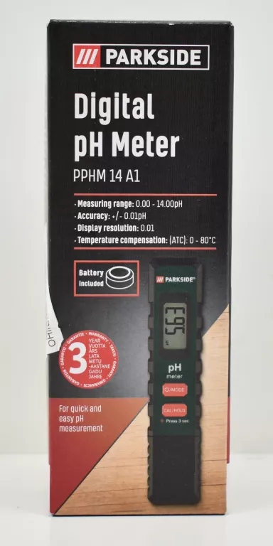 MIERNIK PH PARKSIDE PH PPHM 14 A1 - 12428197192 - oficjalne archiwum ...