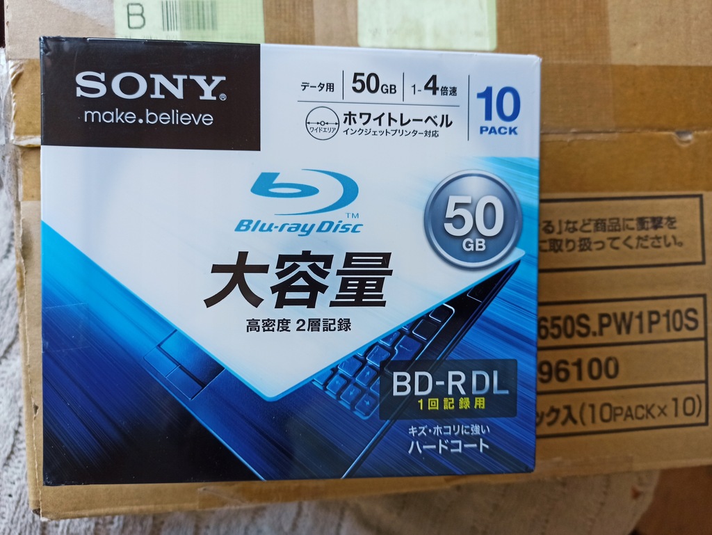 Sony BD-R DL 50GB x4 Printable - 10szt - 12622676224 - oficjalne archiwum Allegro