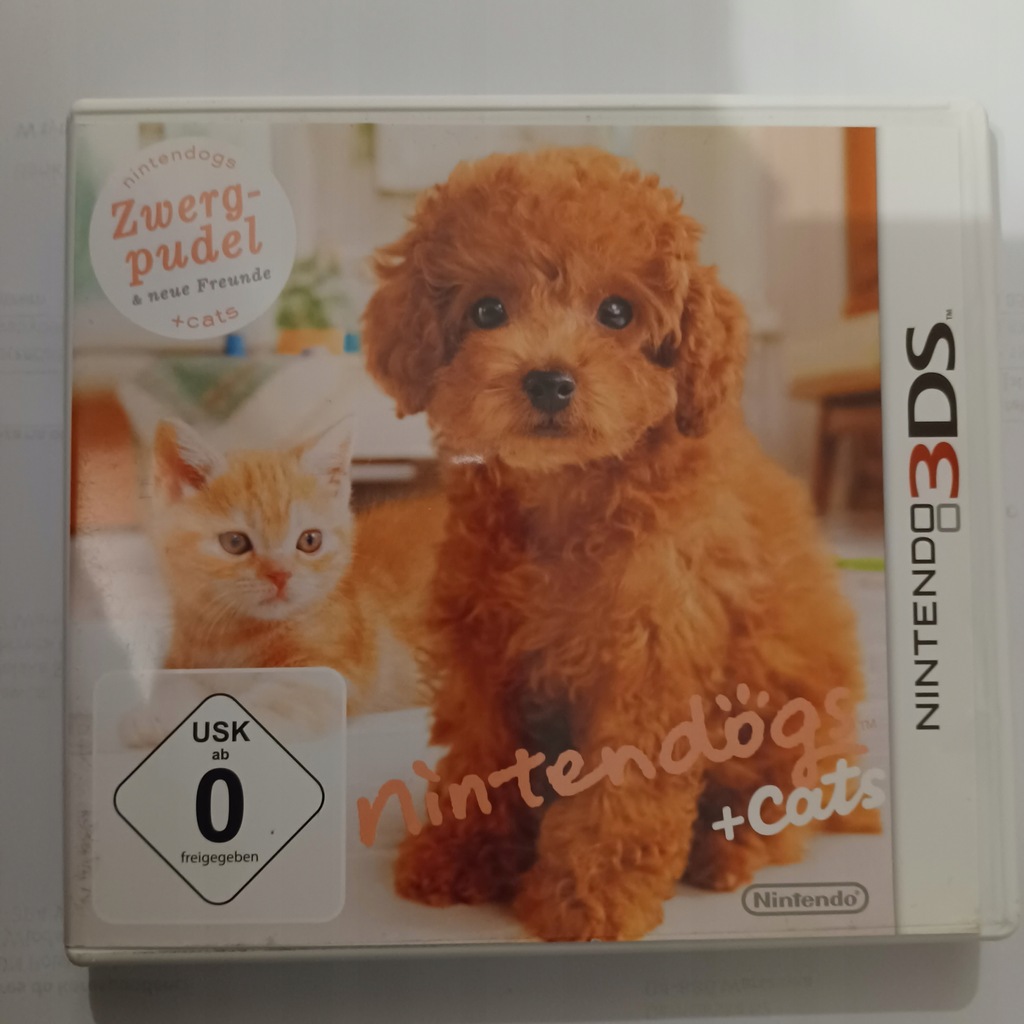 Nintendogs + Cats, Nintendo 3DS - 15324635054 - oficjalne archiwum Allegro