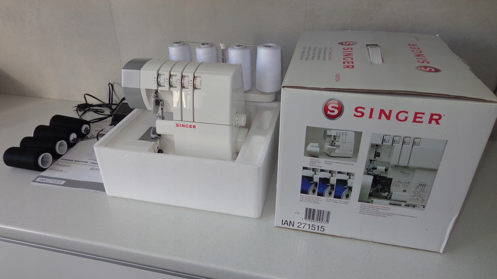 Maszyna do szycia owerlok SINGER 14SH754 - 14749292299 - oficjalne ...