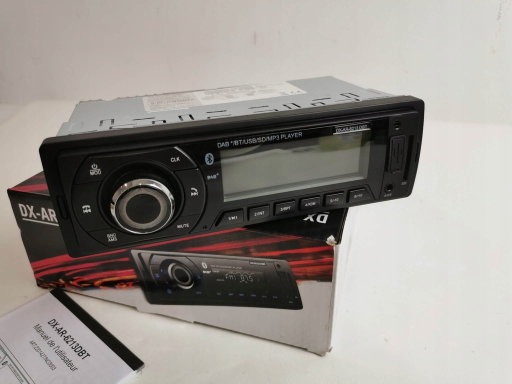Radio samoc DX-Ar-6213 DBT FM SD USB Bluetooth Aux - 12906983508 - oficjalne archiwum Allegro