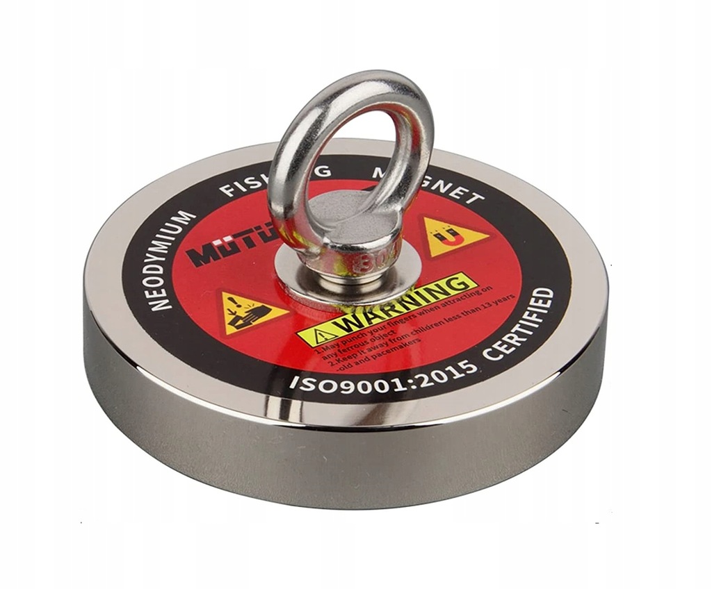 PROFESJONALNY MAGNES NEODYMOWY 500 kg do łowienia - 13458807830 ...