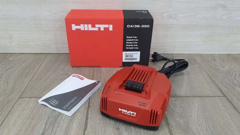 Ładowarka Prostownik HILTI C4/36-350 - 11063578142 - oficjalne archiwum Allegro