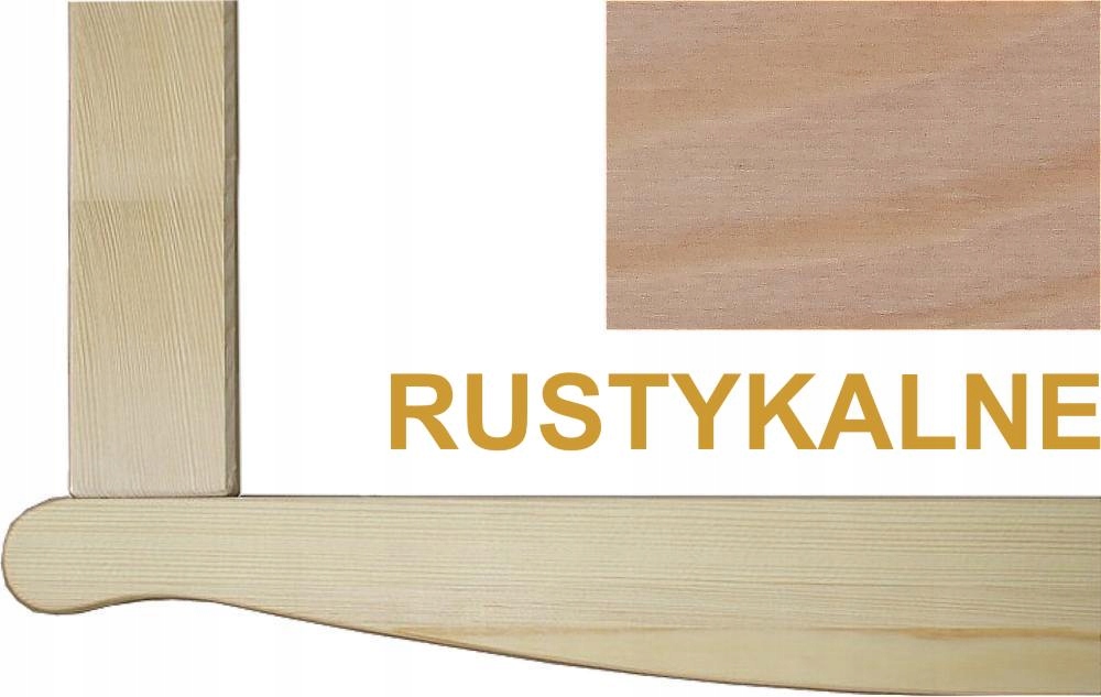 PŁOZY bieguny do ŁÓŻECZKA kołyska BUJAK 60 rustyka - 7573303453 ...