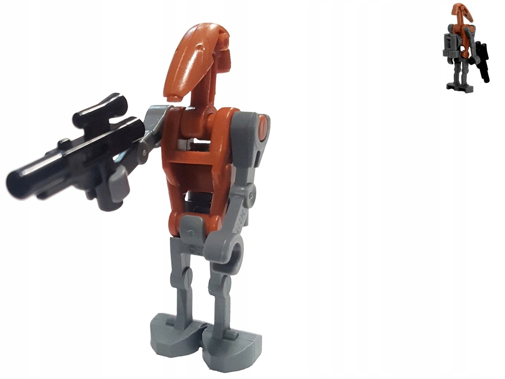 Lego Star Wars - Rocket Battle Droid + blaster ! 8086 sw0228 ...