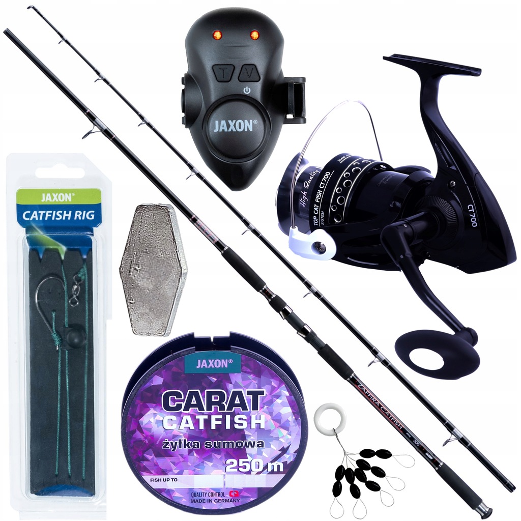 Купить Готовая рыболовная катушка для удилища JAXON Catfish SET: отзывы ...