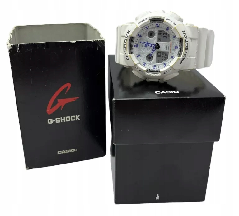 ZEGAREK CASIO G-SHOCK 5081 GA-100A BIAŁY - 13664853489 - oficjalne ...