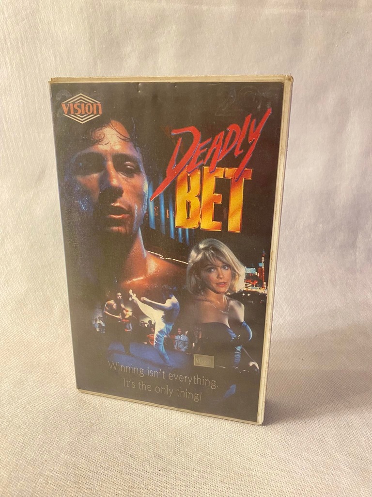 DEADLY BET- ZAKŁAD O ŚMIERĆ VHS - 13498495290 - oficjalne archiwum Allegro