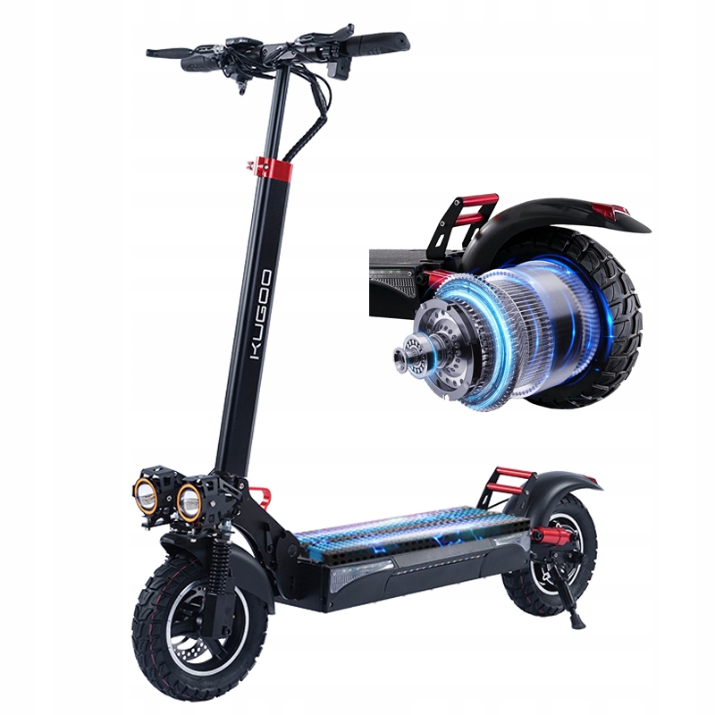 Kugoo M4 Pro Hulajnoga elektryczna 500W 40KM/H - 13527288217 - oficjalne archiwum Allegro