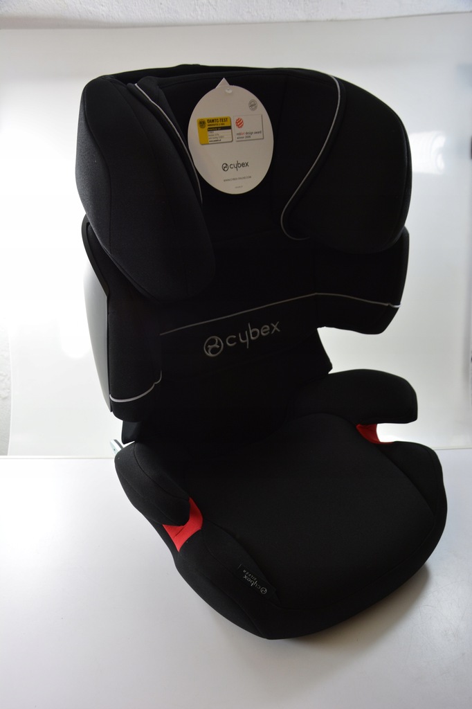 CYBEX SOLUTION X-FIX FOTELIK Pure Black 15-36 kg - 8023547677 ...