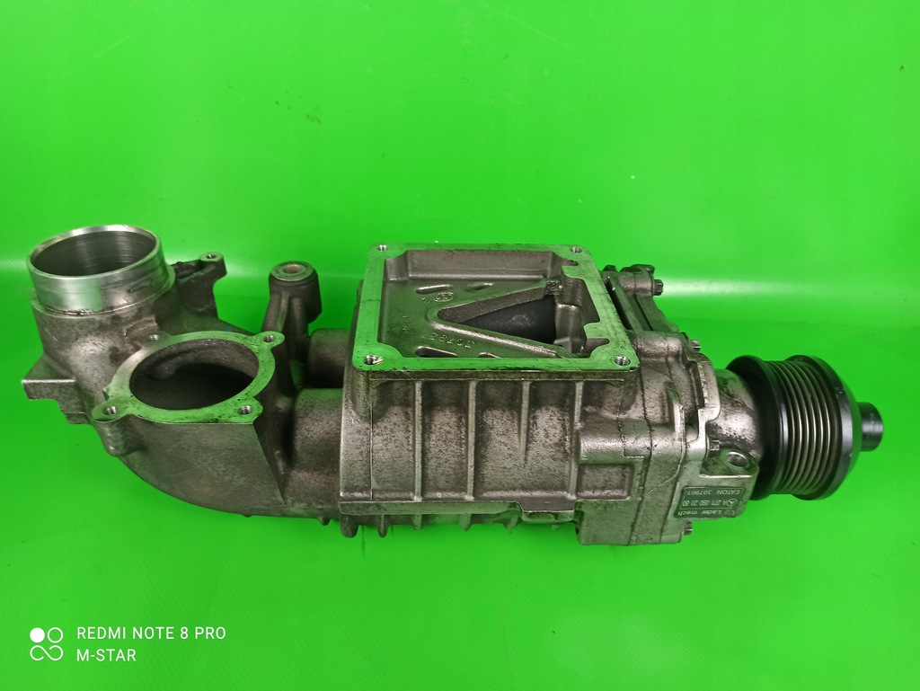 MERCEDES W209 CLK W211 E 1.8 KOMPRESOR DOŁADOWANIA - 12950132586 ...