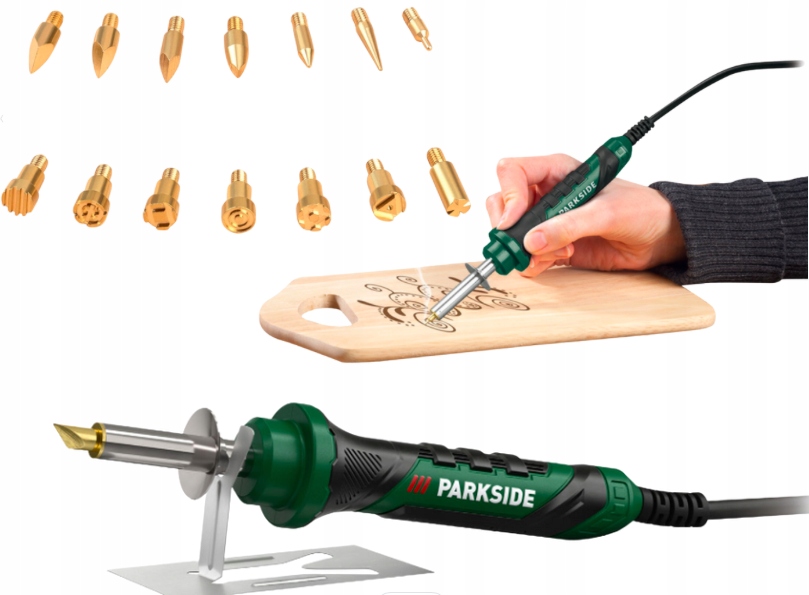 PIROGRAF WYPALARKA DO DREWNA PARKSIDE ZESTAW PBMK - 12520879912 ...