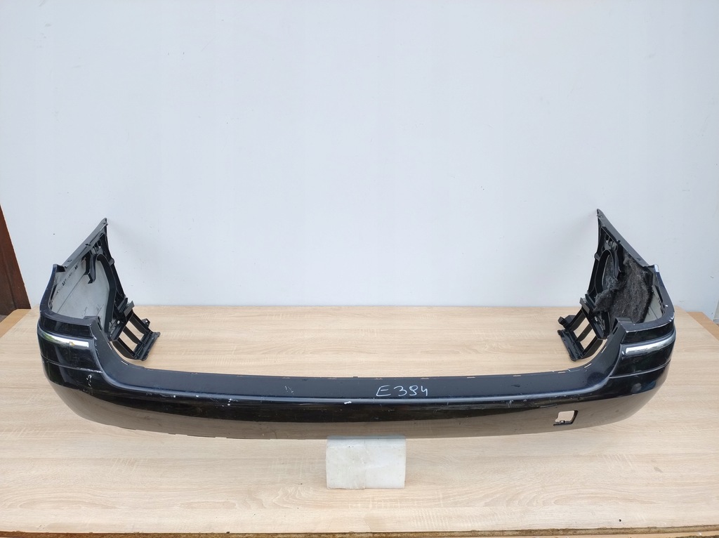 MERCEDES E-KLASA W211 KOMBI ZDERZAK TYŁ + ŚLIZGI A2118801283 E394 ...