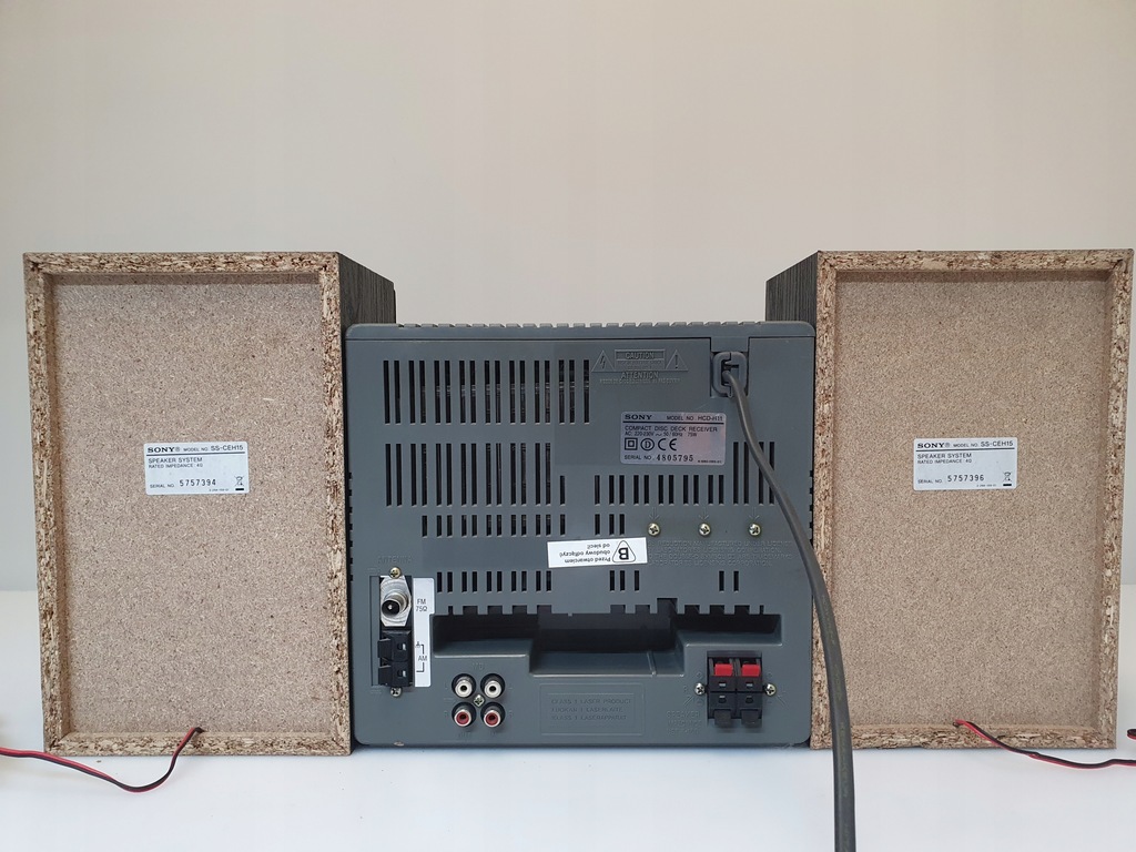 MINI WIEŻA SONY HCD-H11 75W BCM - 12597579312 - oficjalne archiwum Allegro