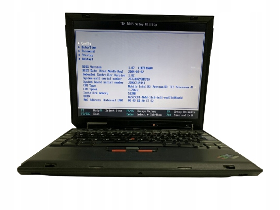Lenovo ThinkPad x30 Pentium III 512MB Bios OK NC50 - 10775303429 ...