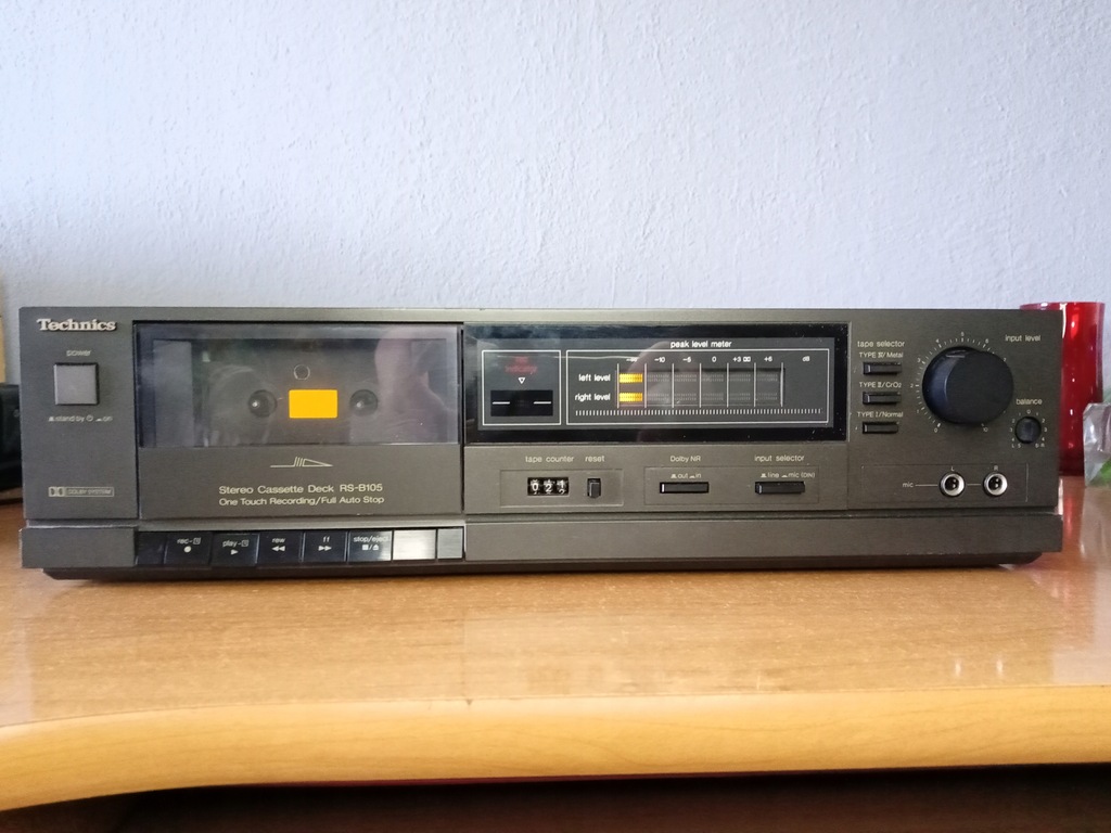 Magnetofon Deck Technics RS-B105 - 12812093137 - oficjalne archiwum Allegro