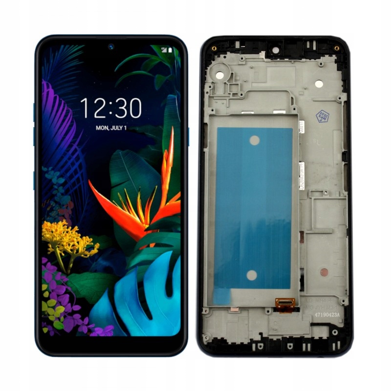 LG K50 Q60 WYŚWIETLACZ LCD EKRAN+ ramka DUAL SIM - 11237283752 ...