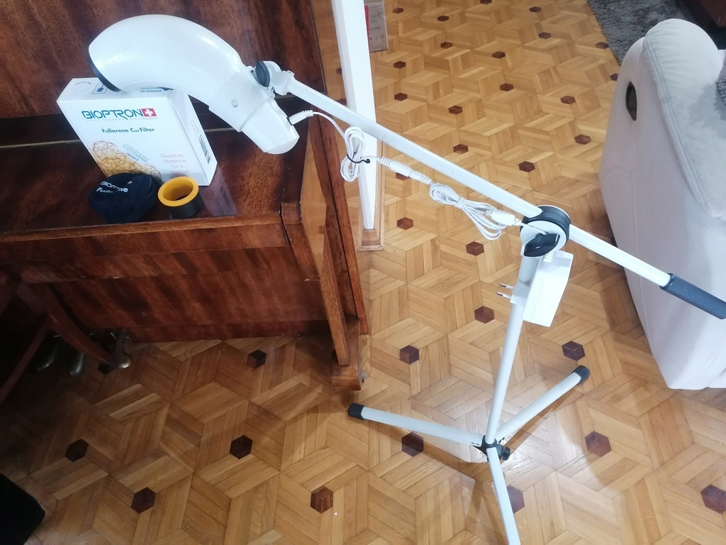 BIOPTRON COMPACT+STATYW+FULEREN ZEPTER-GWARANCJA - 11755752093 ...