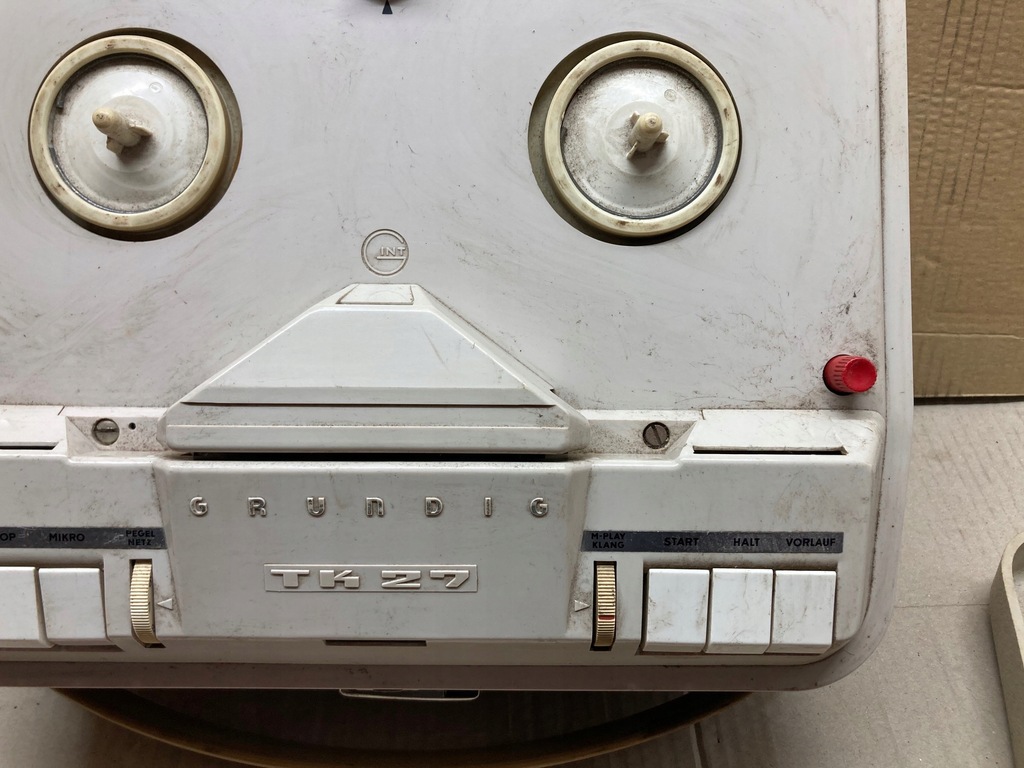 Magnetofon szpulowy Grundig TK27 - 13275418687 - oficjalne archiwum Allegro