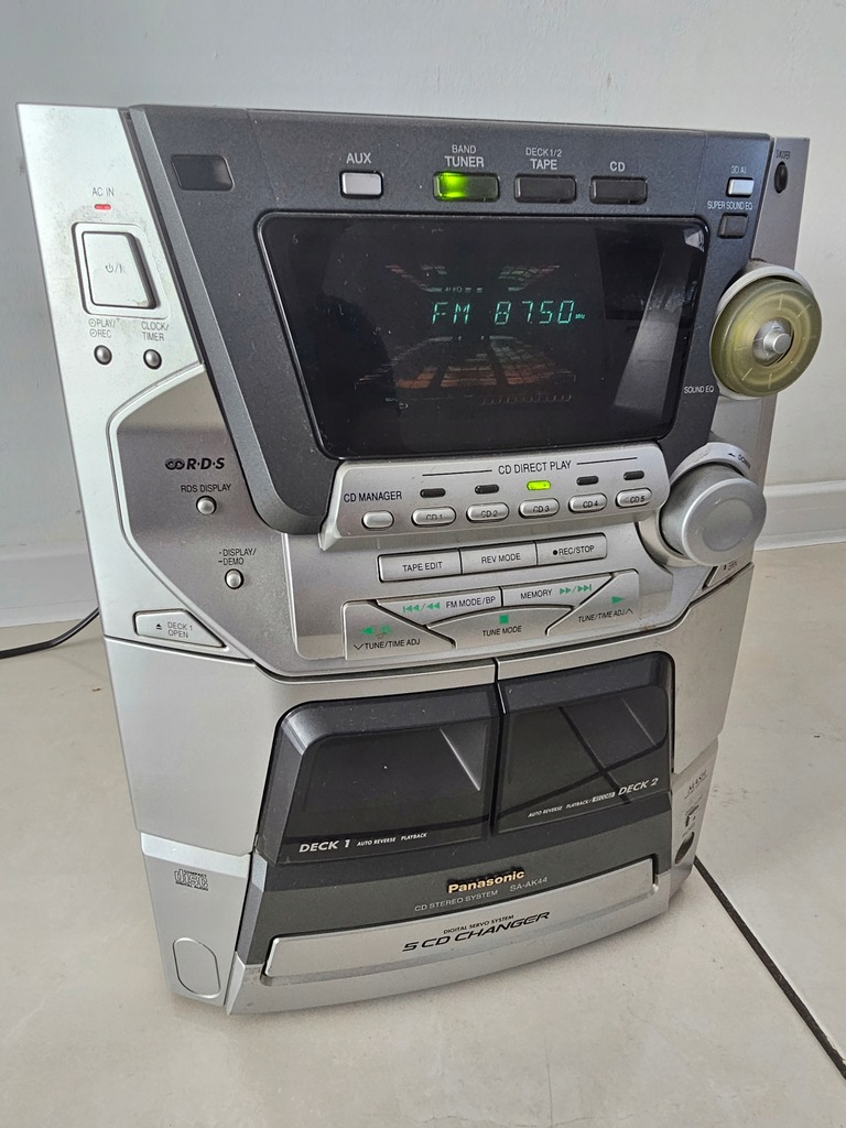 WIEŻA PANASONIC SA-AK44 - 14490848325 - oficjalne archiwum Allegro