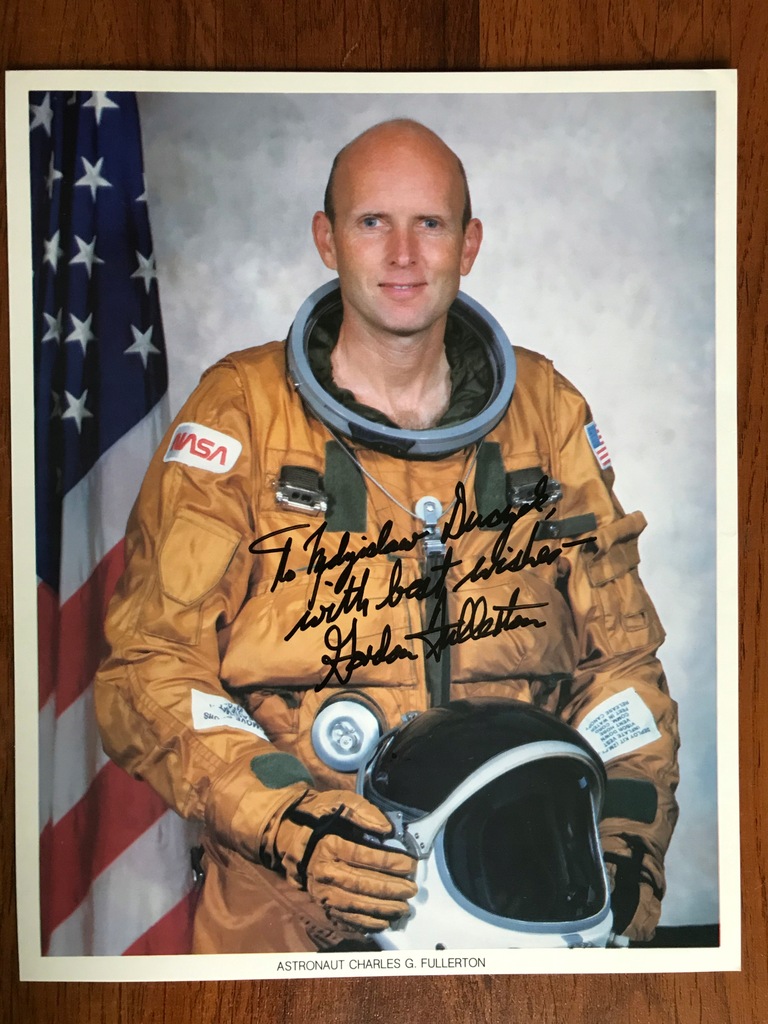 CHARLES GORDON FULLERTON. Zdjęcie z autografem - 12188806403 ...