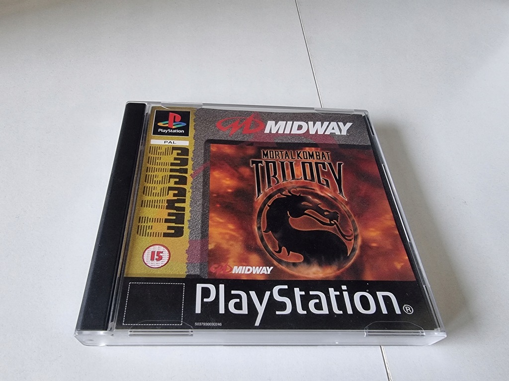 MORTAL KOMBAT TRILOGY PlayStation 1 PSX Stan bdb. - 14208005023 ...